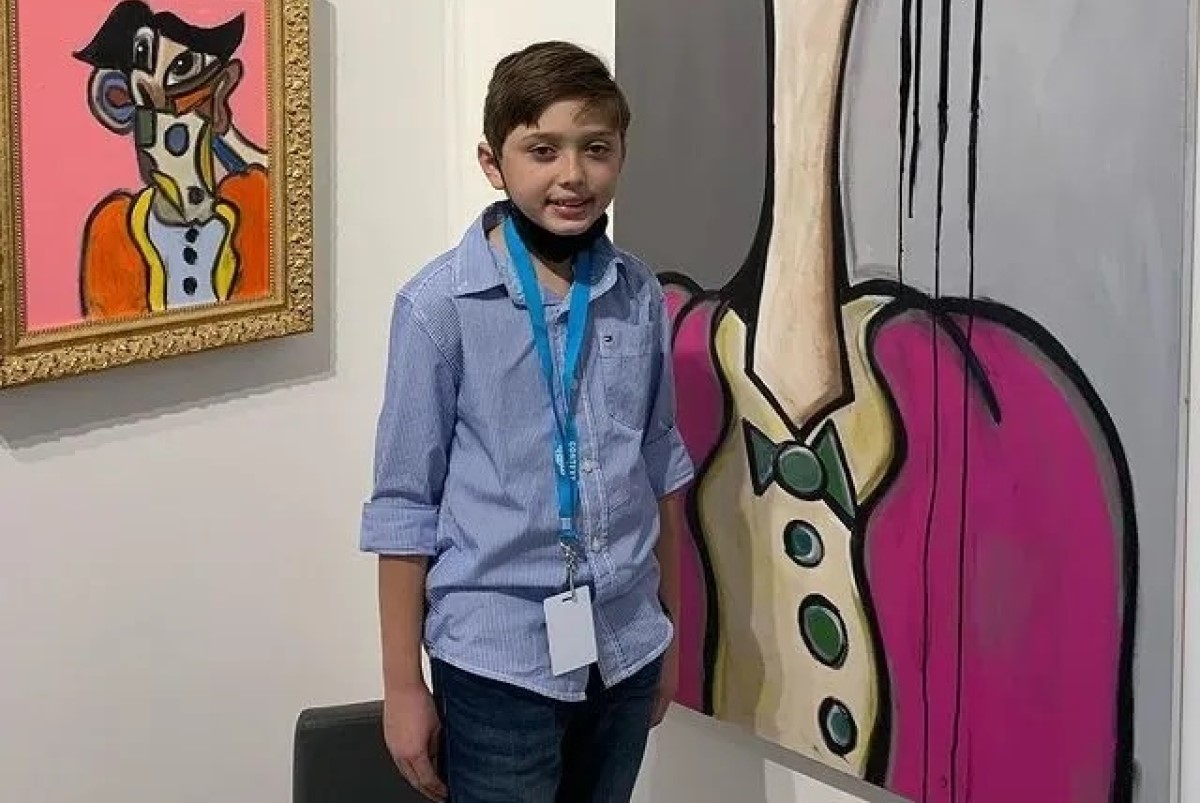Andrés Valencia en la feria Art Miami ¡causó sensación! - FARO INFORMA