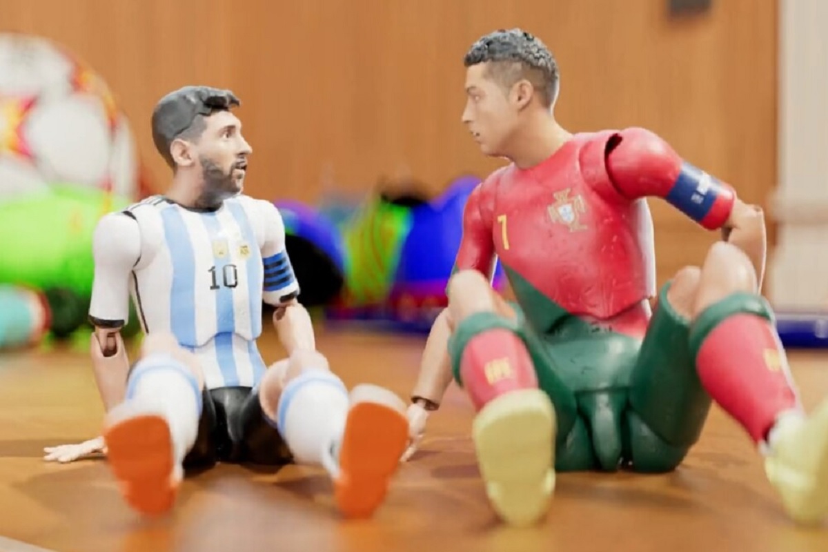 "Toy Story" llega al Mundial: Messi y Ronaldo protagonizan divertido ...