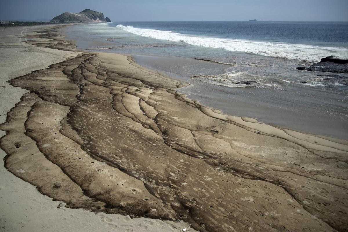 Chapopote tiñe de negro Playa Miramar; es un fenómeno natural, afirma ...